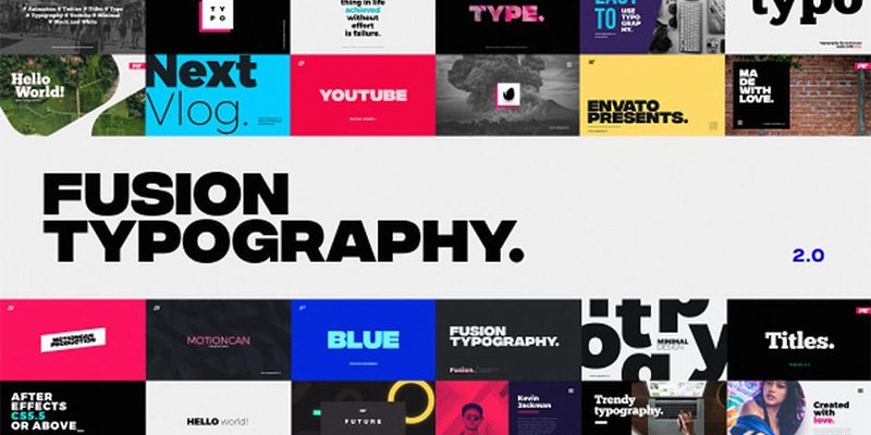 Animated Typography for After Effects – SaveFunda